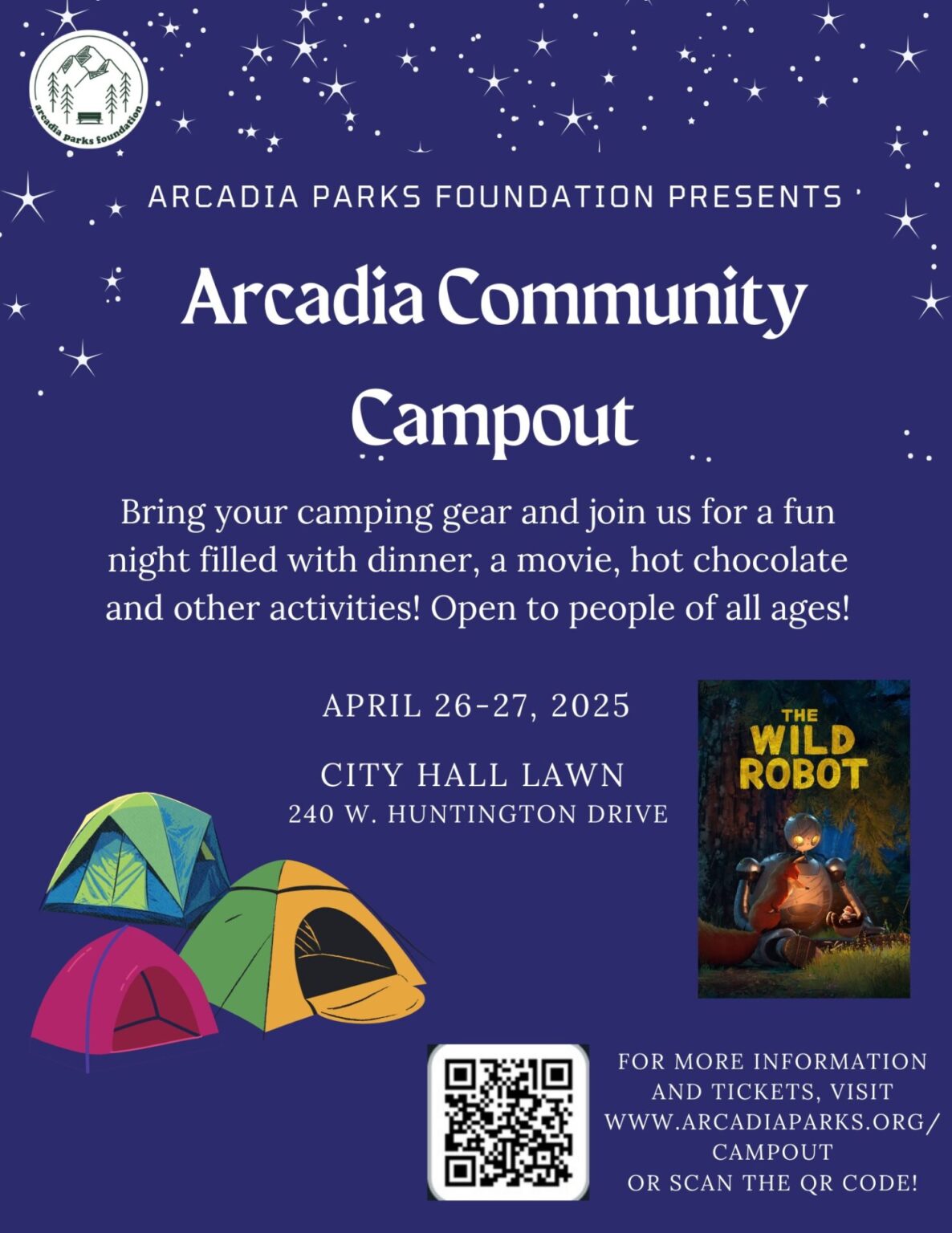 Arcadia Community Campout - Arcadia Parks Foundation